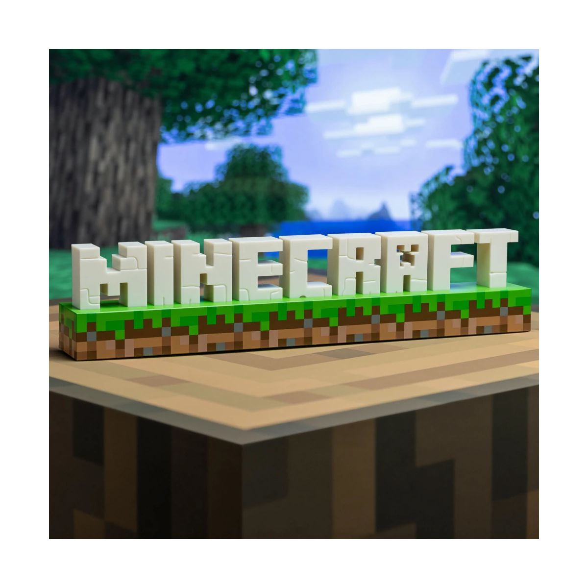 Minecraft Logo Light | FIREBOX®