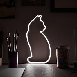 Neon Cat Light – Cute LED Lamp for Home Décor | FIREBOX®