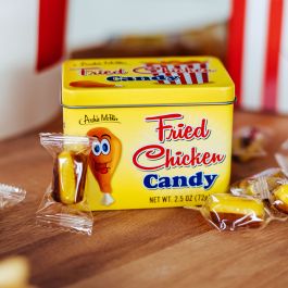 Fried Chicken Candy in a Tin – Weird Sweet Treat | FIREBOX®